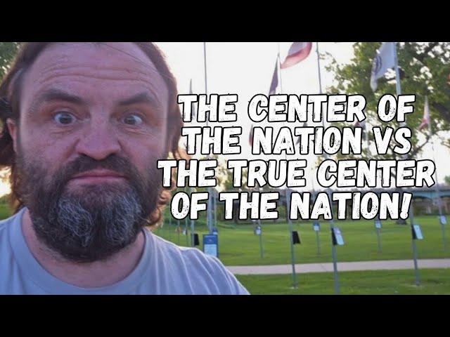 The Center of the Nation vs The True Center of the Nation | Travels ...